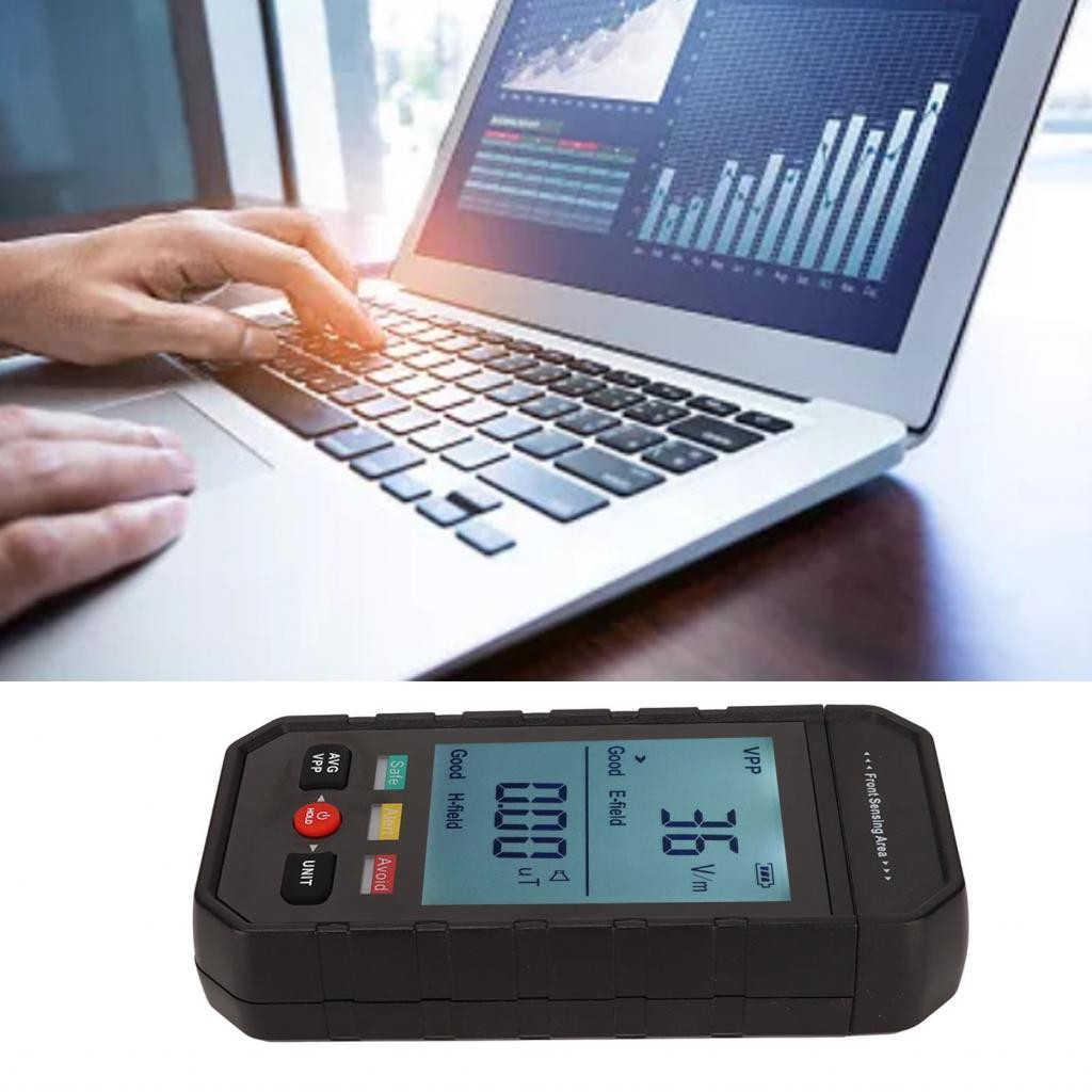 Tominihouse LCD Electromagnetic Radiation Detector Computer Phone ...