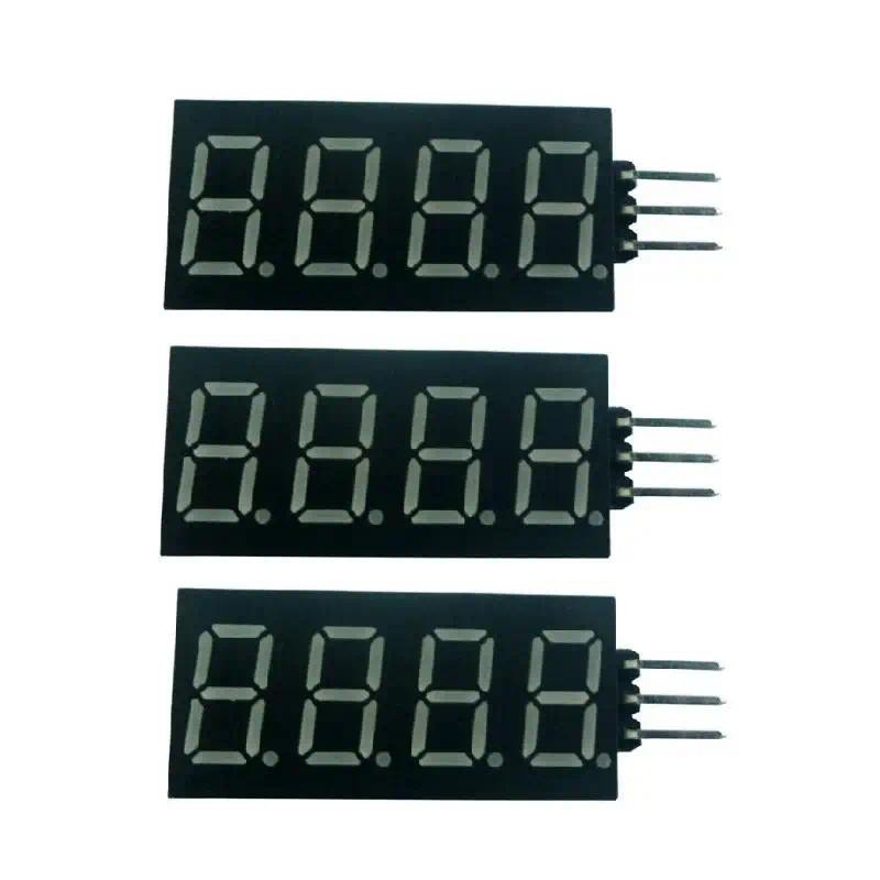 4 Digital Uart Ttl232 Serial Port 7seg Led Digital Tube Display Ascii Code Text Display Module 