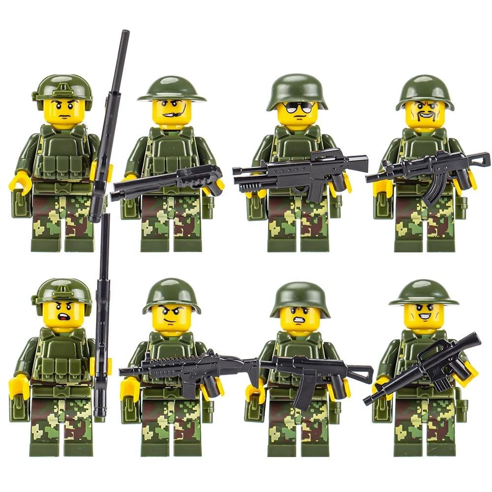 Compatible with Lego Building Blocks Special Forces SWAT Police ...