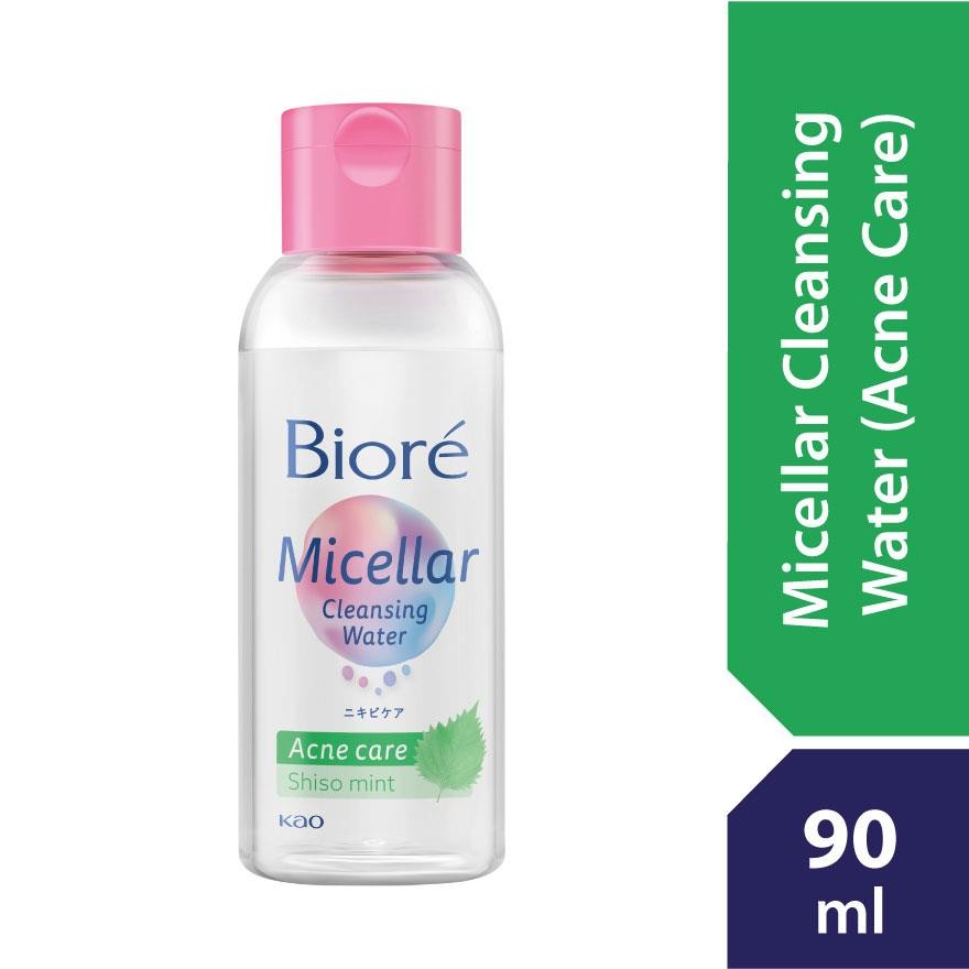 BIORE Micellar Cleansing Water Acne Care 90ml | Shopee Malaysia