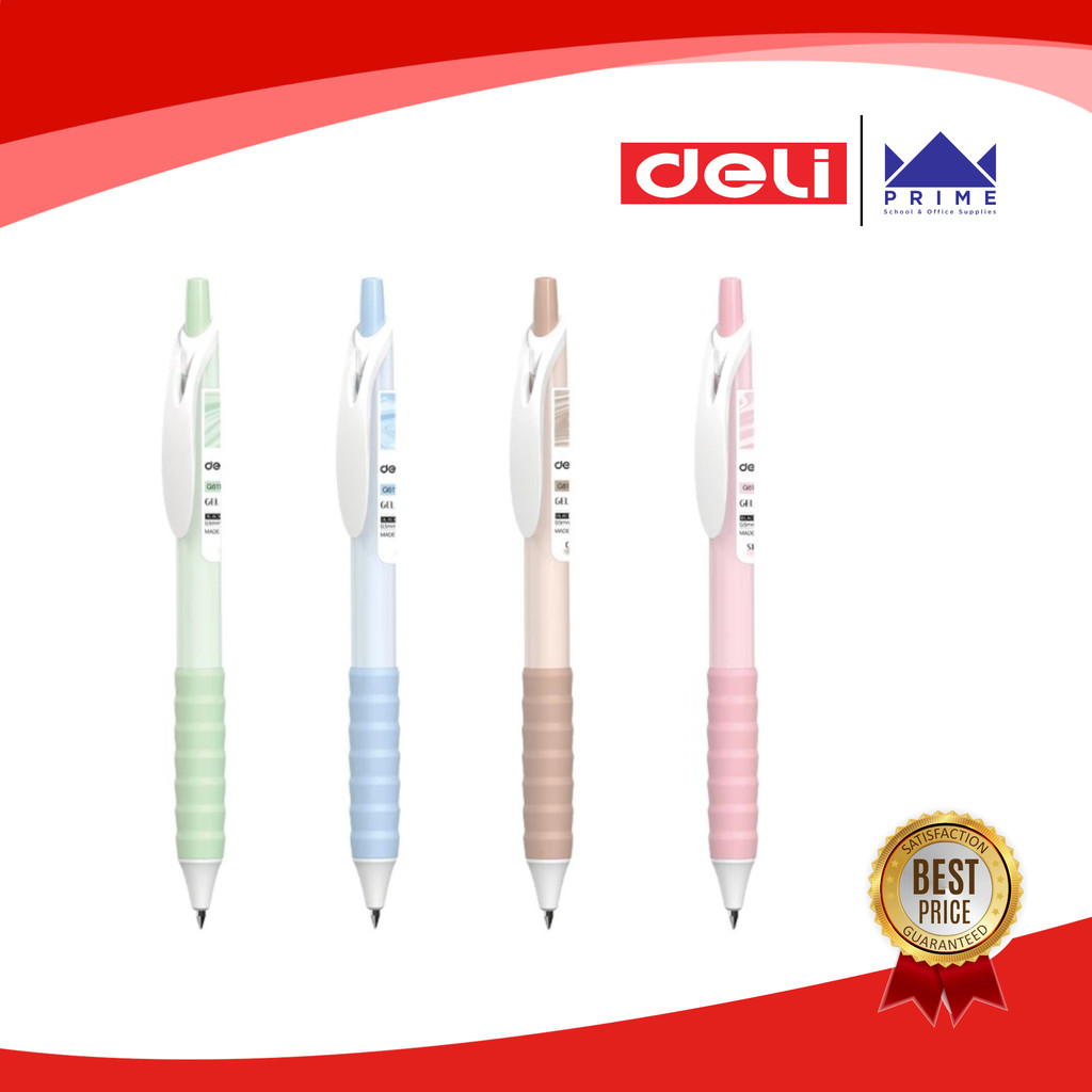 Deli G611 Scented Gel Pen - 0.5mm Retractable (1pc) | Shopee Malaysia
