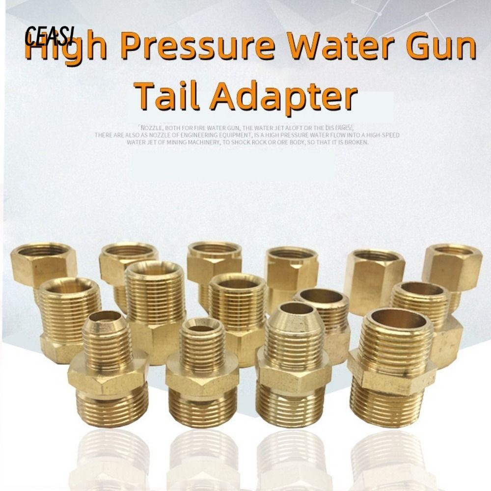 CEASI 1Pcs Male Female Adapter, 3/8" 1/4" M14 M18 M22 Thread F/M Hose ...