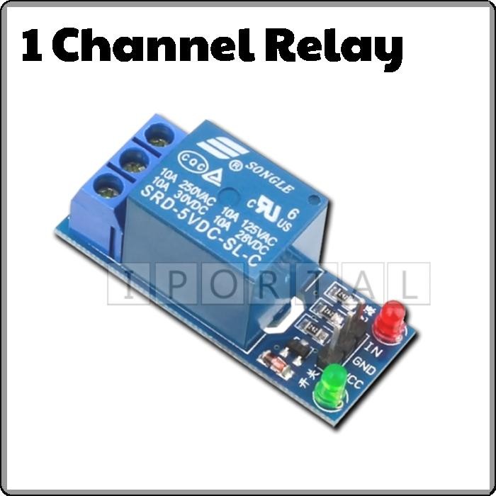Relay Module Single Channel 5V 10A 1 Channel Relay Module for Arduino ...