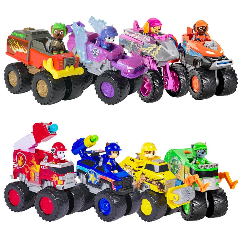Original Paw Patrol Boomer Roxi Rescue Wheels BIG WHEELED TOY TRUCK ...