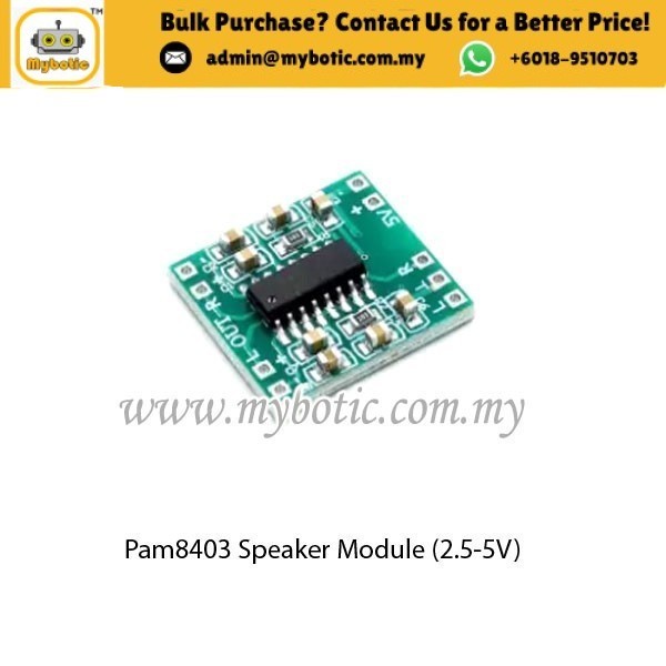 Pam8403 Speaker Module (2.5-5V) | Shopee Malaysia