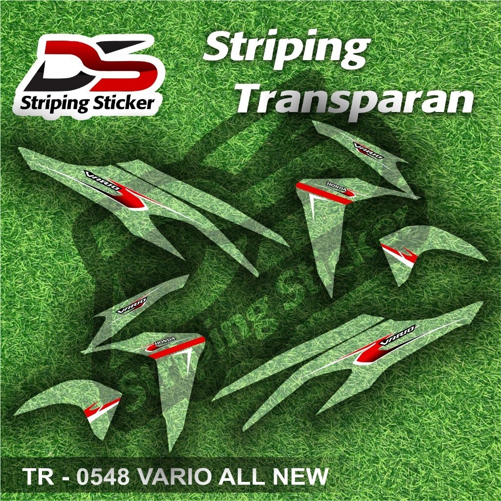 Striping Transparent Stickers for Vario all new 125&150 (TR-0548) List ...