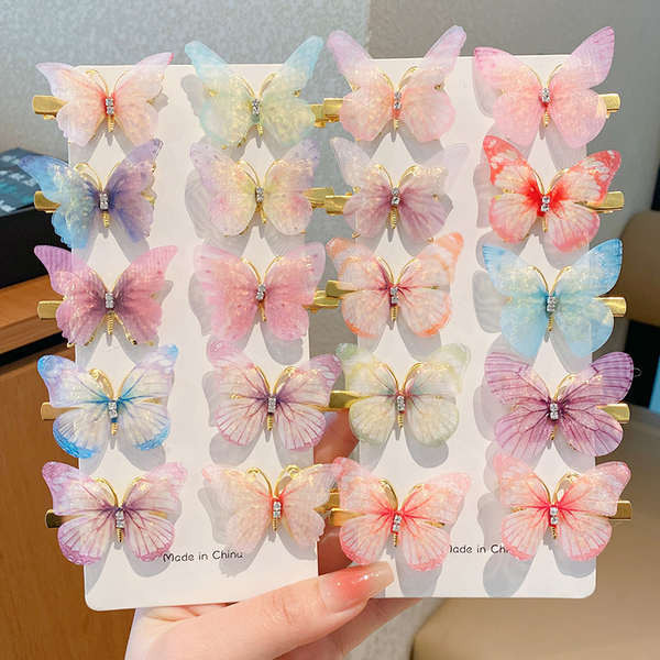 hair clip butterfly hair clips for women hair clip set Jepit rambut ...