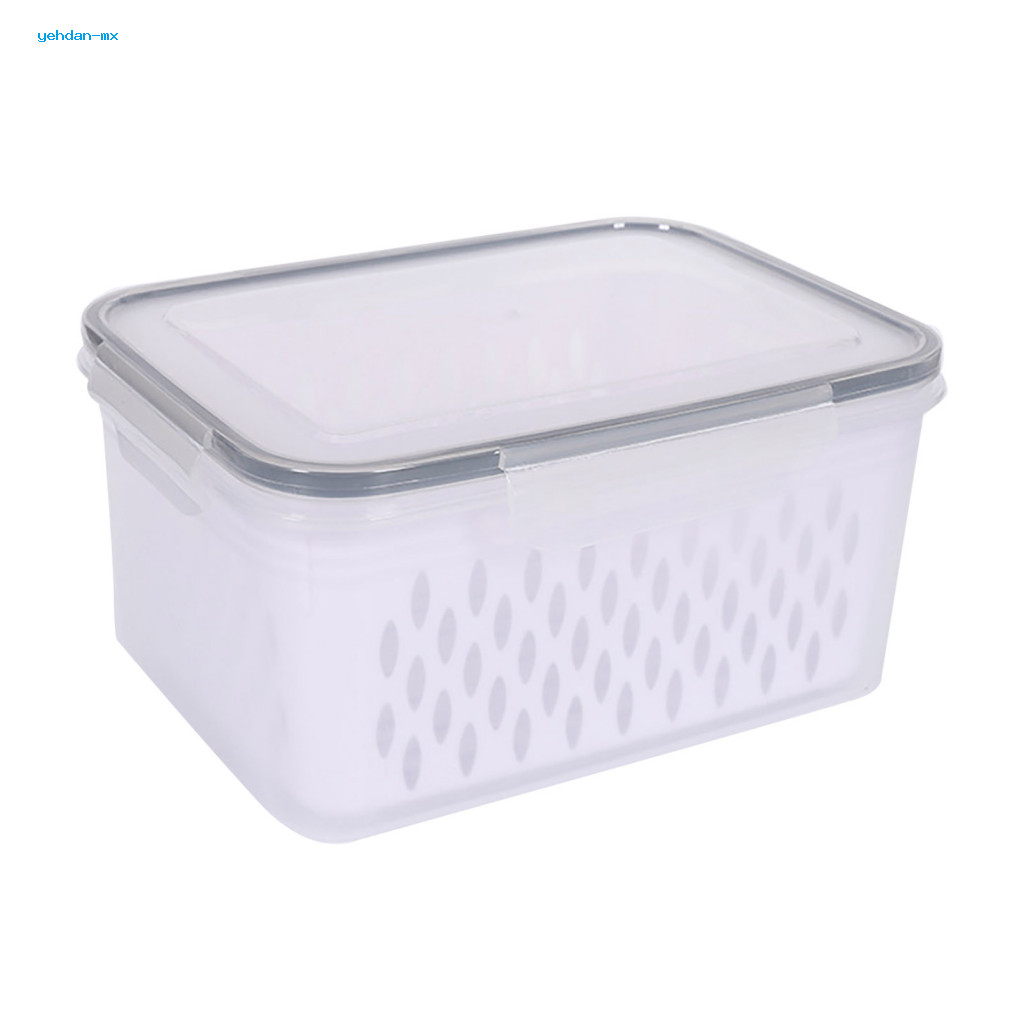 ye Crisper Box Vegetable Fruit Storage Container Stackable Fruit ...