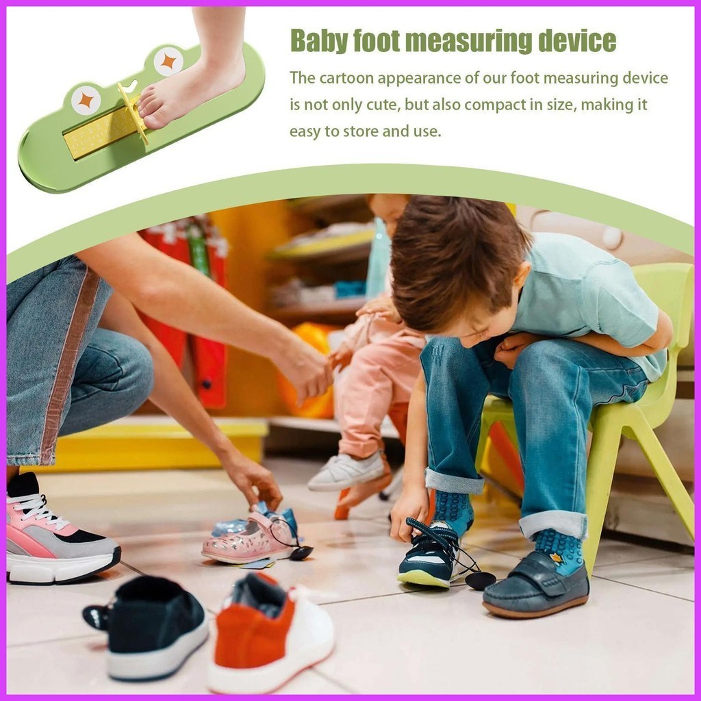 Shoe Size Measuring Devices Cute Foot Length Measure Tool & Shoe Sizer ...