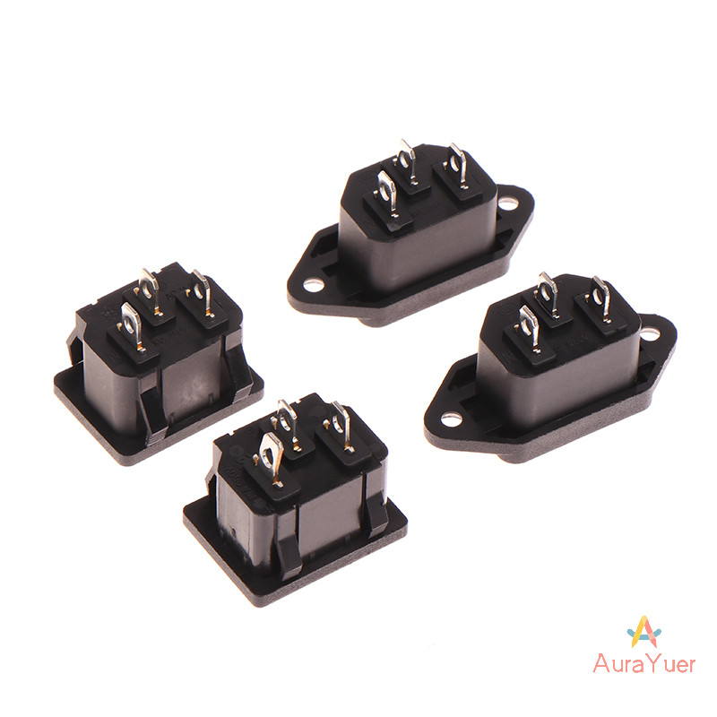 [AuraYuer] AC-04 AC-05 AC Power Socket 250V 10A 3-pin For Electric Car ...