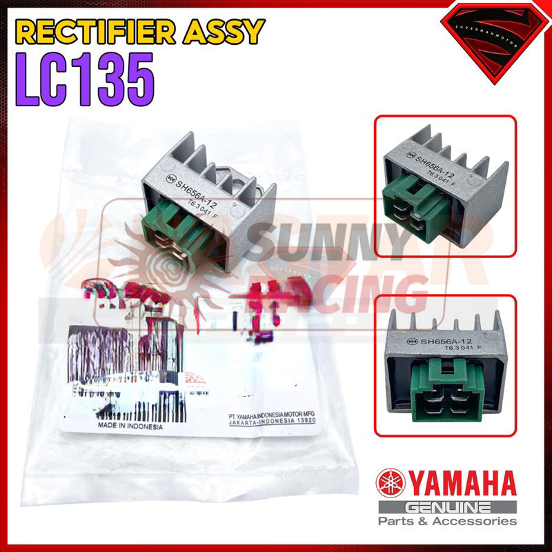 Rectifier Regulator Lc135 Srl110 Srl115fi Lc135 Y110 Regulator Katok ...