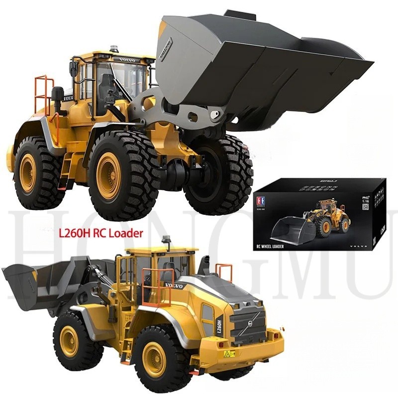 L260H RC Loader 1/16 Double E E592 Electric Loader kawalan jauh kereta ...