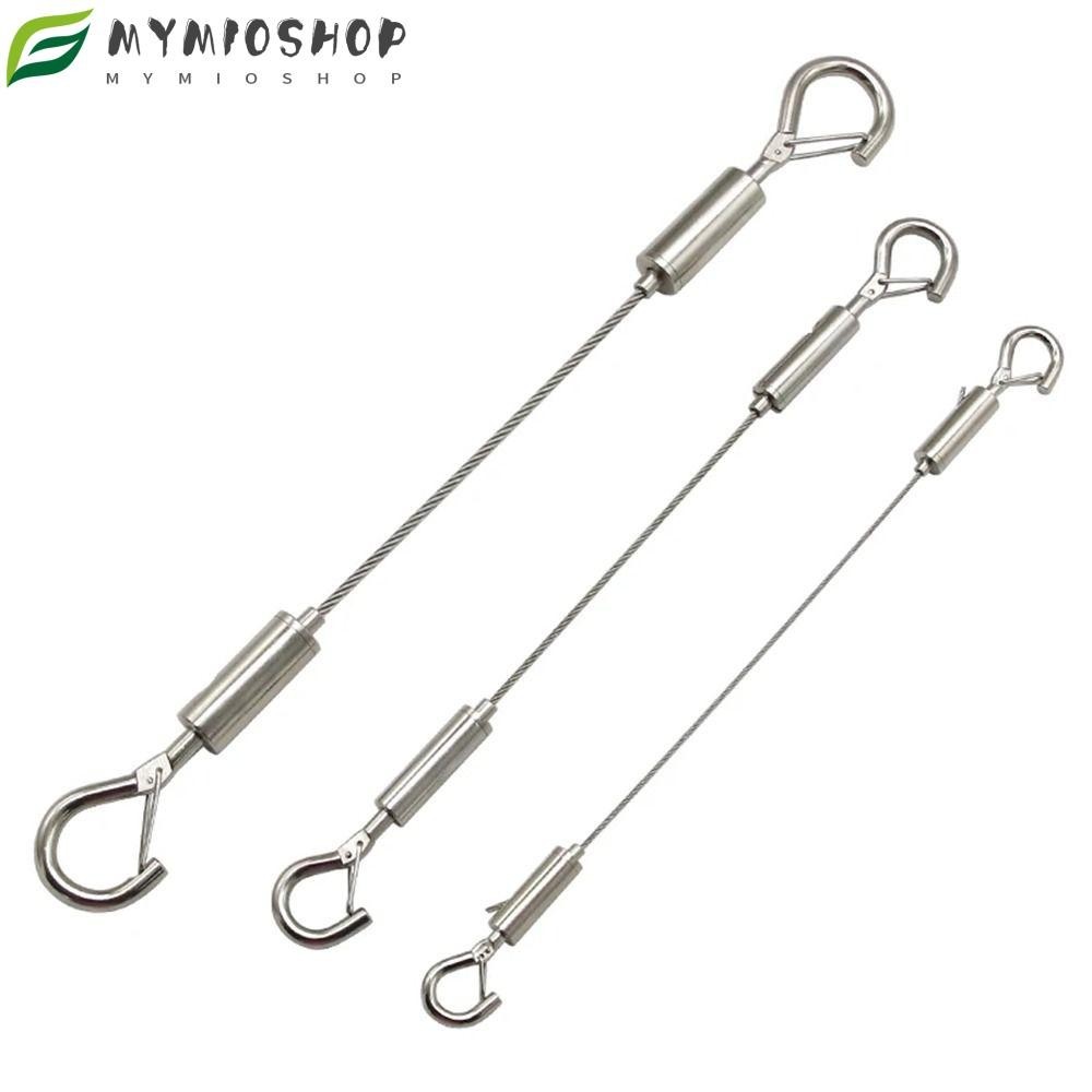 MIOSHOP Stainless Steel Cable, Anti Fall Multifunctional Adjustable ...