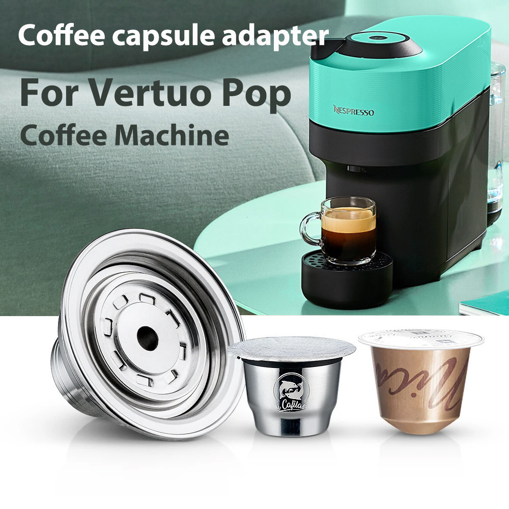 Coffee capsule adapter For Nespresso Vertuo POP machine coffee bag ...