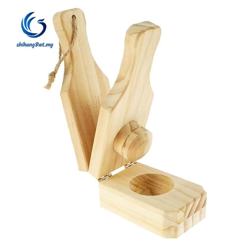 Wooden Tostonera Plantain Press Banana Smasher Maker Plantain Press ...