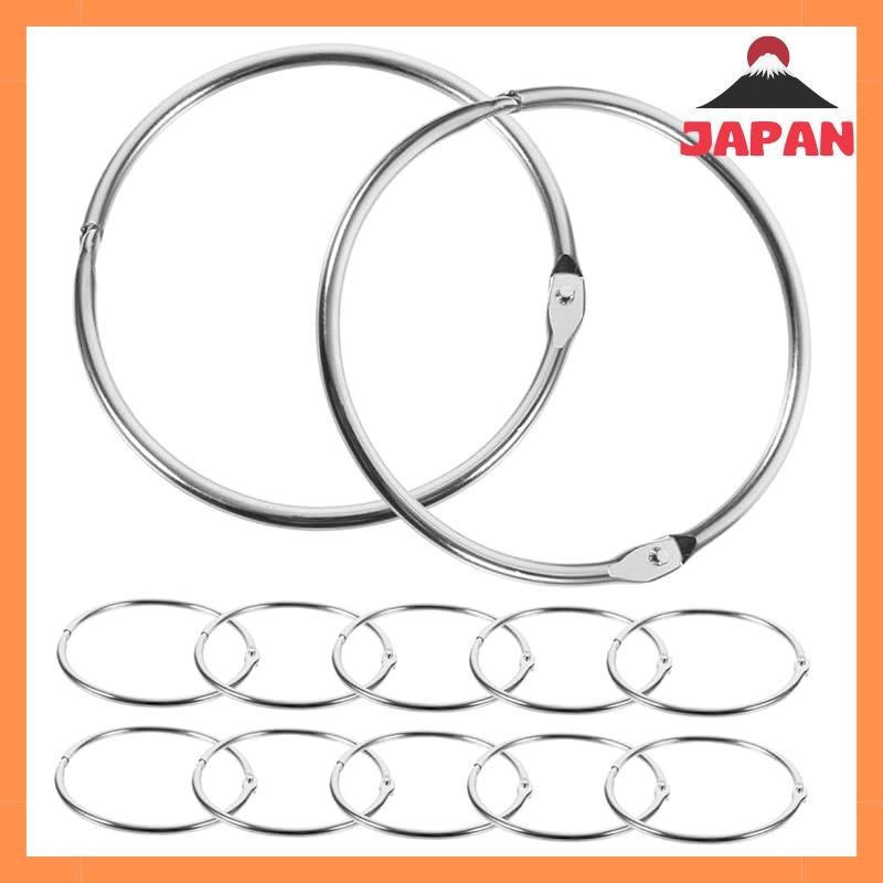 Toddmomy 12 pieces Binding Rings Index Card Rings Binder Connector ...