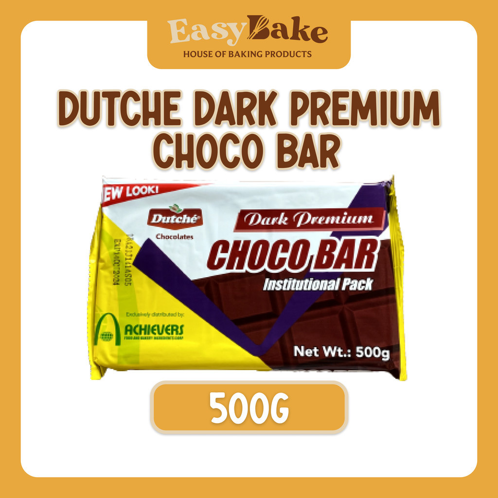 Dutche Dark Premium Chocolate Bar (500g) | Shopee Malaysia