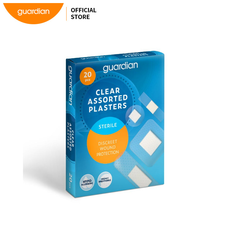 Guardian Clear Assorted Plasters 20's | Shopee Malaysia