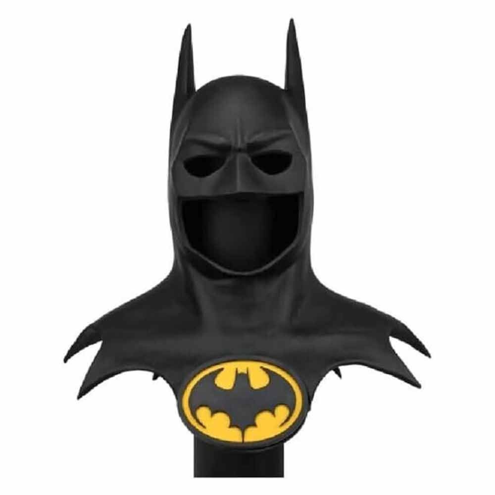 Batman Full Mask With Cowl The Dark Knight Rises Latex Helmet Adult ...