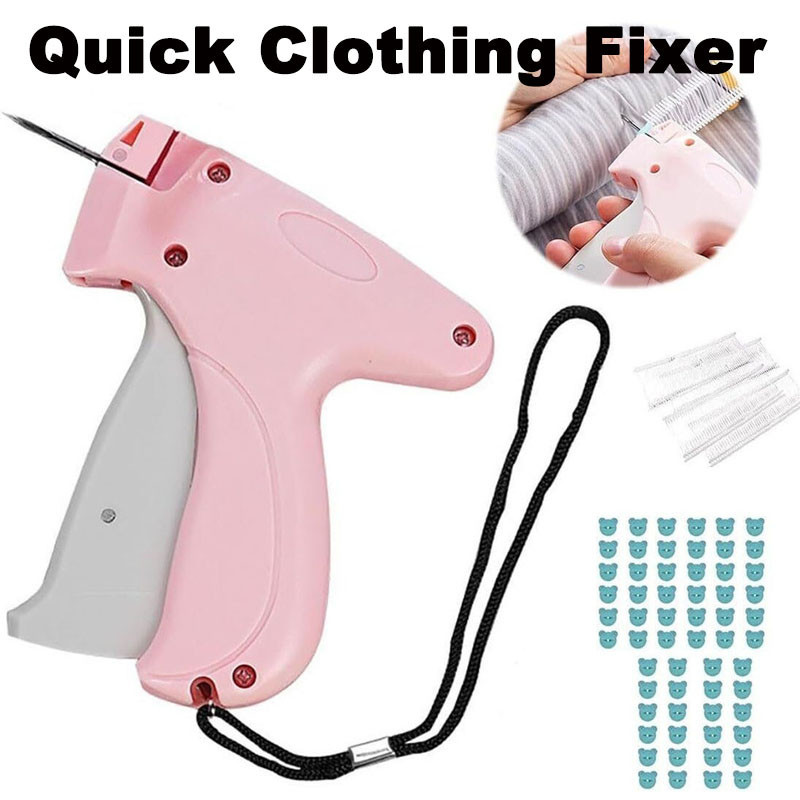 Micro Stitch Tool Quick Clothing Fixer with Buckles Glue Needles Tag ...