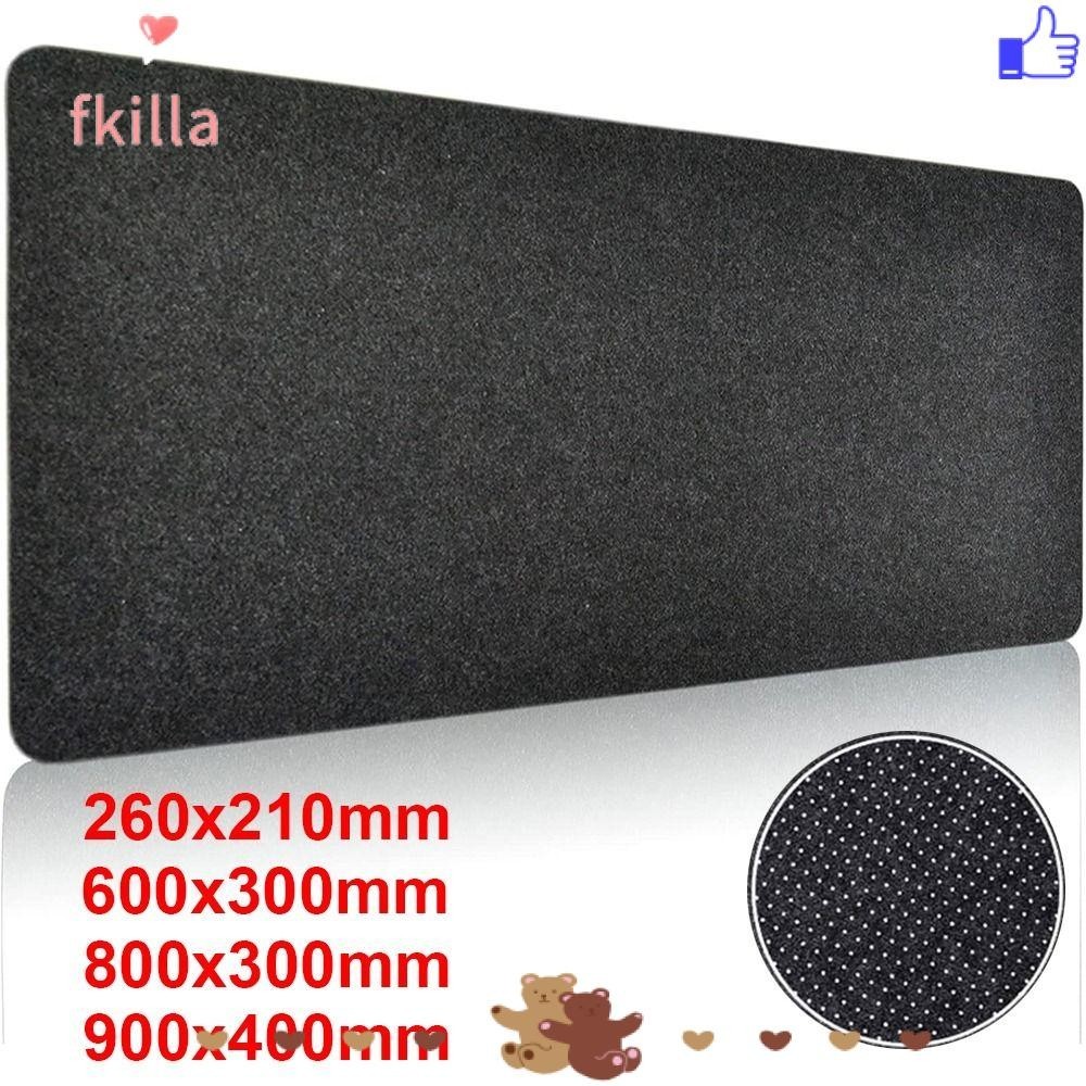 FKILLA1 Wool Felt Mouse Pad, Large Size Non-slip Keyboard Mice Mat ...