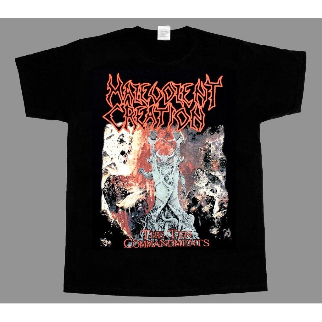 Malevolent Creation The Ten Commandments 91 Death Suffocation New Black ...