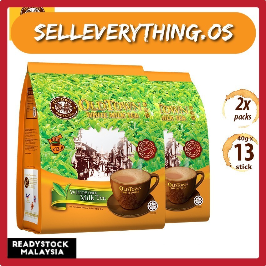 OLDTOWN White Milk Tea 3 in 1 (13's x 2) (Original Products) | Shopee ...