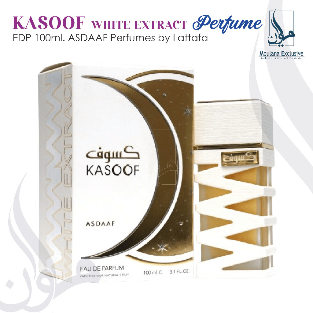 Kasoof White Extract Eau De Parfum By Asdaaf 100ml 3.4 FL OZ | Shopee ...