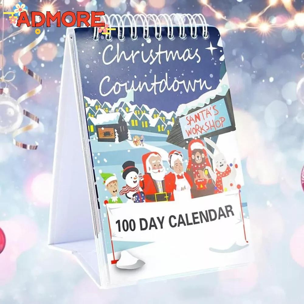ADMORE Christmas Advent Calendar, 2024 Tear- Countdown Calendars ...
