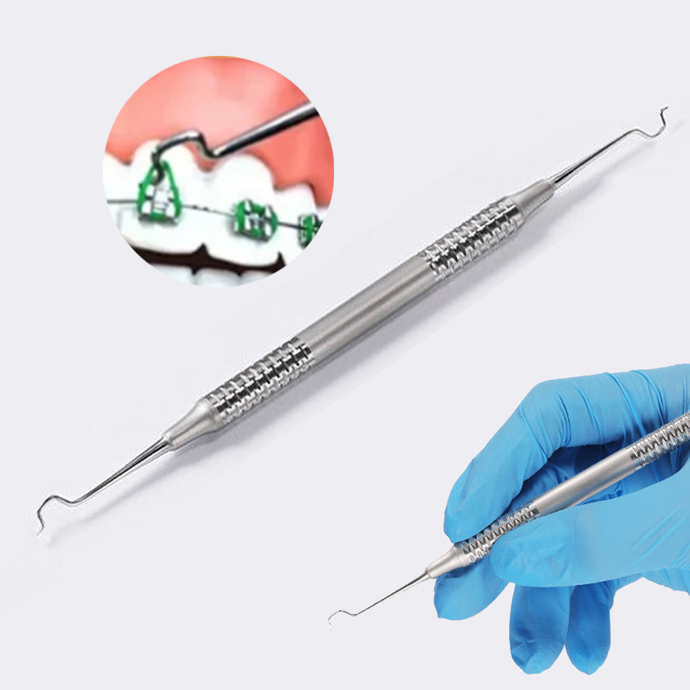 Dental Orthodontic Ligature Tie Placer Oral Twirl-on Module Ligature ...