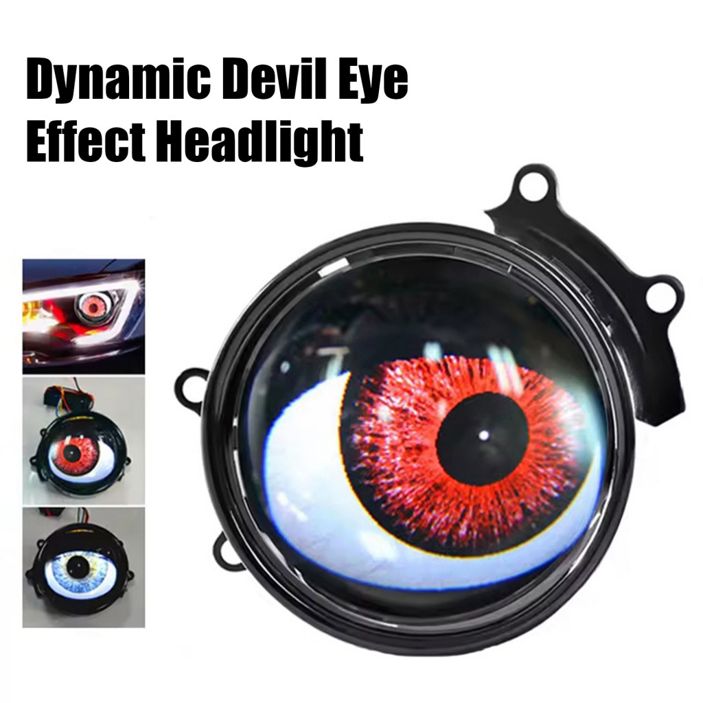 High-quality Headlight Devil Eye Car Light Dynamic Multi-mode Devil Eye ...