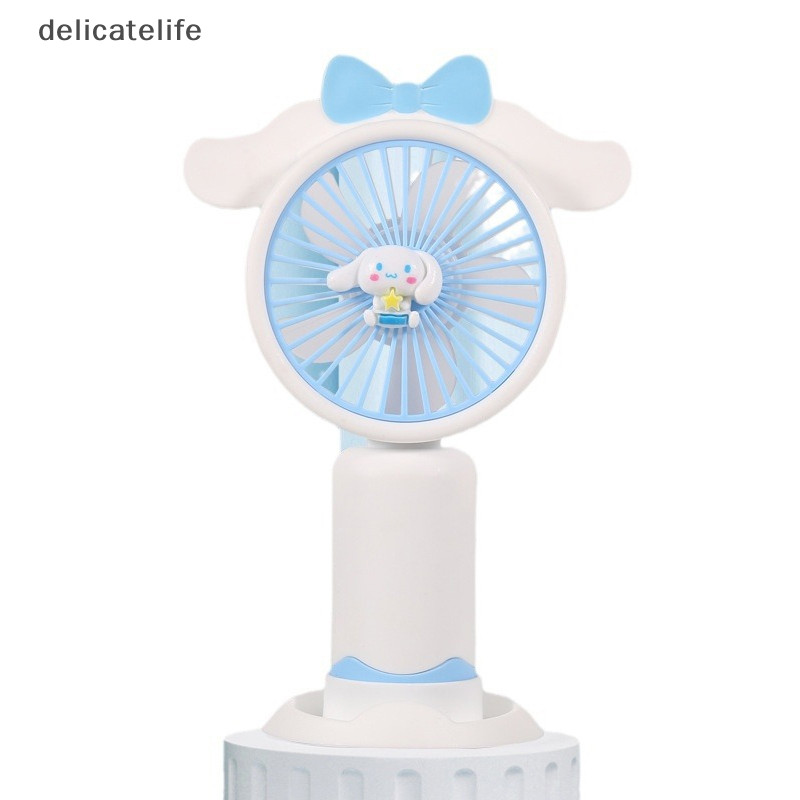 delicatelife Portable Sanrio Hand-Held Fan Summer USB Charging Desktop ...