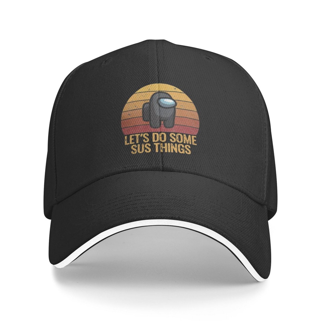 Among Us Let'S Do Some Sus Things Vintage Top Selling Baseball Cap ...