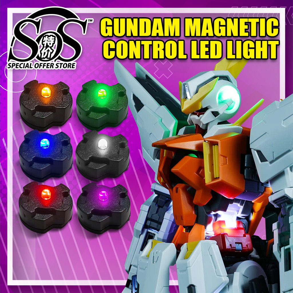 Magnetic Control Gundam LED Unit for Gundam/Model Display Unit RGB LED ...