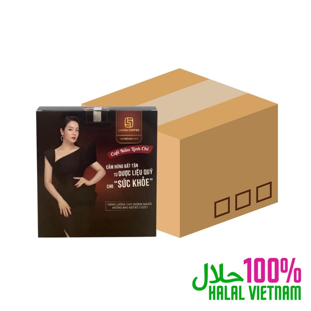 [Carton Deal] 99 boxes of Laura Coffee Ganoderma Instant Coffee 180g ...