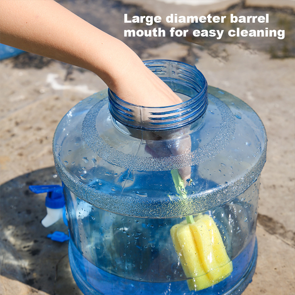11.3L Pure Water Barrel with Faucet Camping Water Bucket for Self ...
