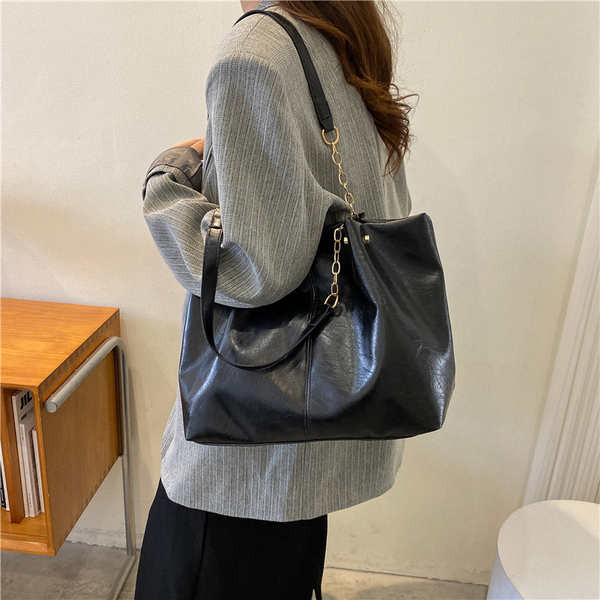 包包 goyard tote bag Beg wanita 2024 kulit lembut baru, beg Tote ...