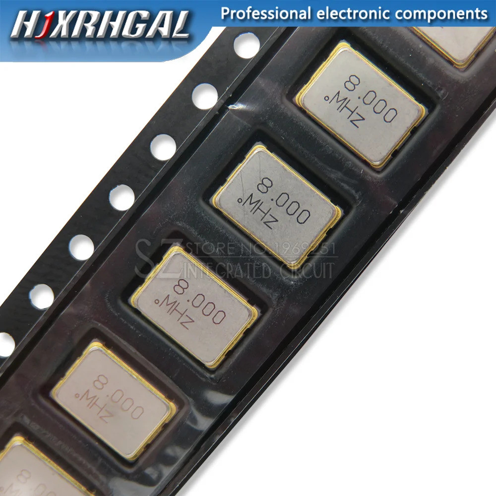 10pcs SMD 5070 active crystal oscillator OSC 25MHZ 6M 10M 12M 16M 20M 24M 25M 33M 50M 7050 5*7 ...