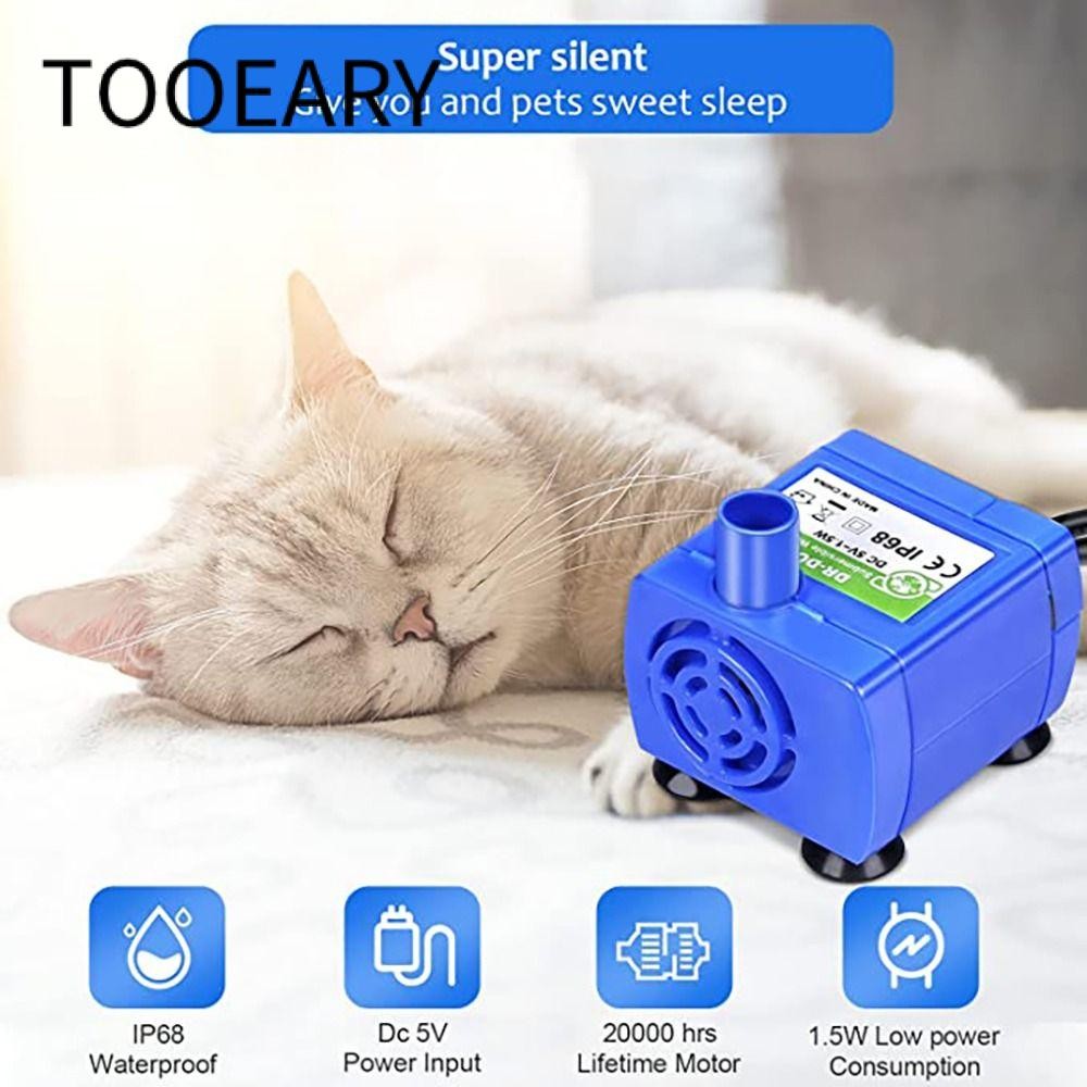 TAMAKO Water Dispenser Motor USB Cable Quiet Pet Water Fountain ...