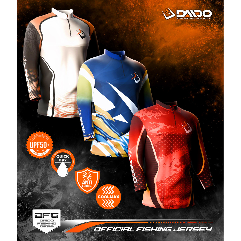 Dfg JERSEY DAIDO FISHING TEAM NEW DFT - JERSEY FISHING | Shopee Malaysia