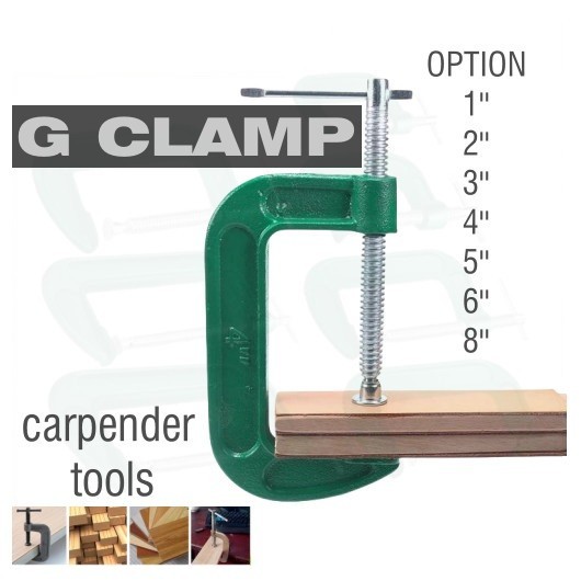 365DIY Heavy Duty G Clamp Metal Carpenter Handyman Vise Grip ...