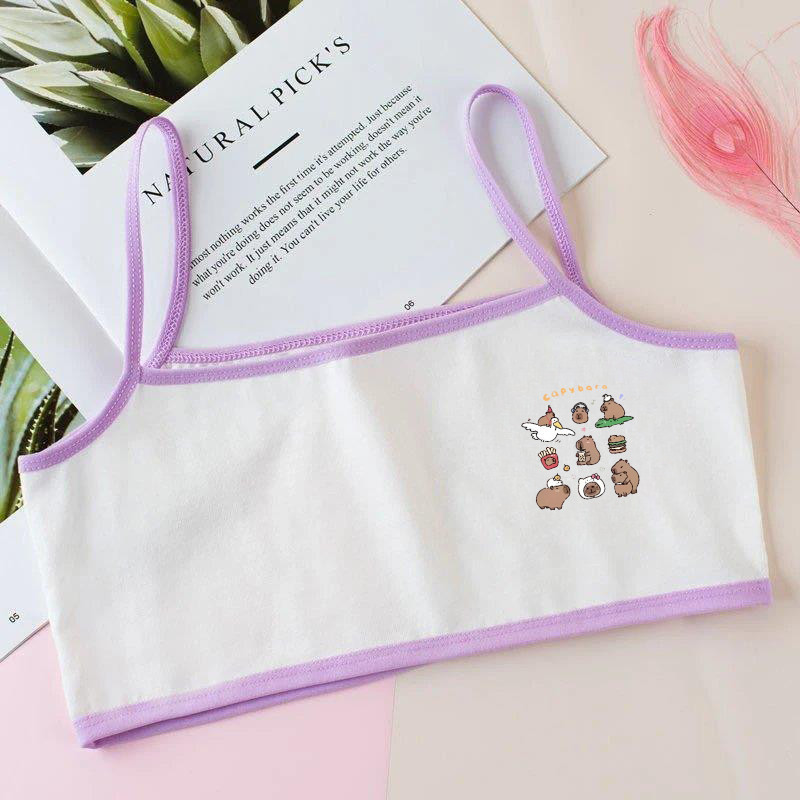 2024 Capybara Printed Baby Bra Stretchable And Fashionable Underwear ...