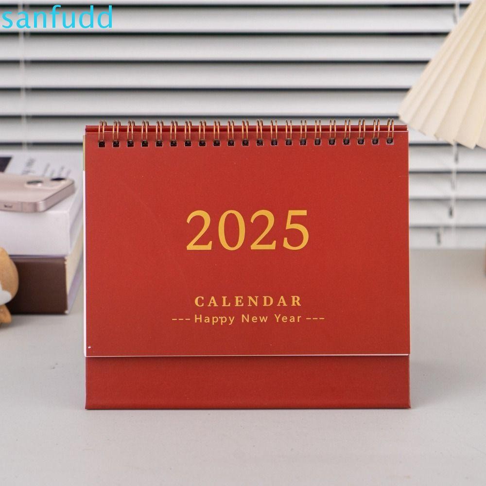 SANFUDD 2024-2025 Calendar, Creative 12-Month Desktop Calendar, Table ...