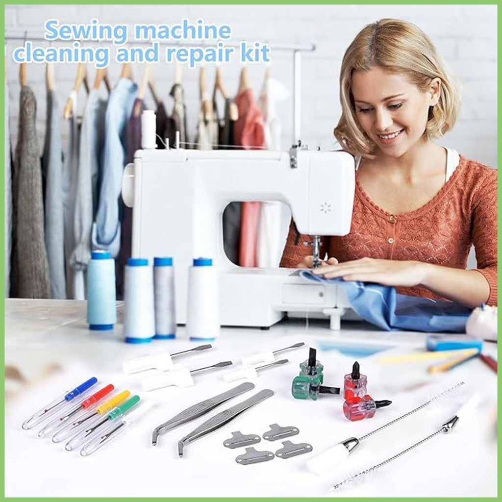 Sewing Machine Cleaning Kit 21X Repair Machine Sewing Tools Sewing ...