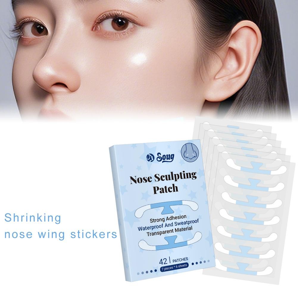Box Shrinking Nose Wing Stickers Invisible Non Nose Stickers Reflecting ...
