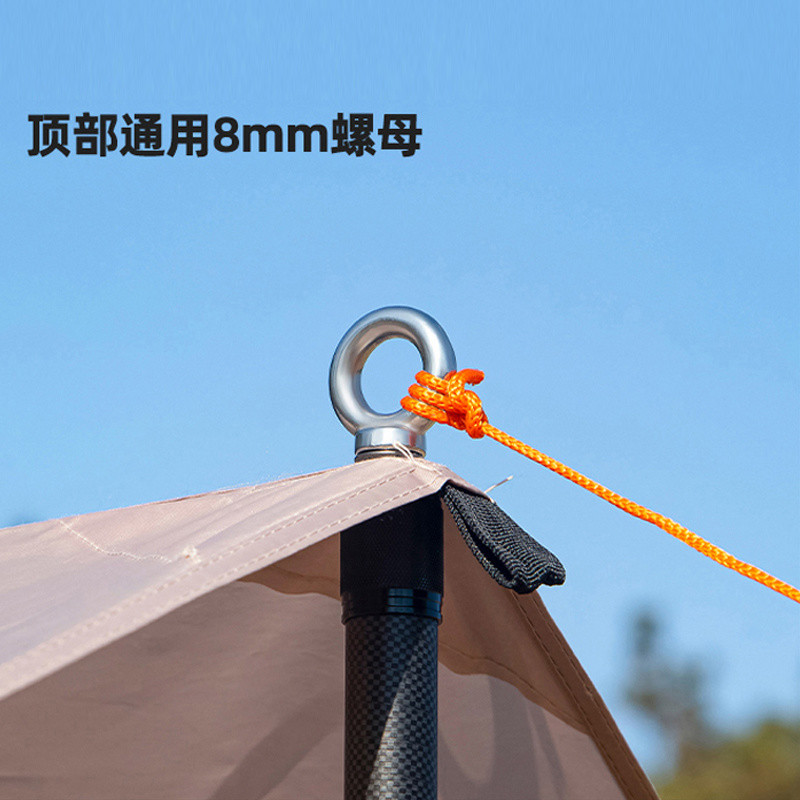 Canopy PoleM8Stainless Steel round Thimble Ring Bolt Outdoor Jackstay ...