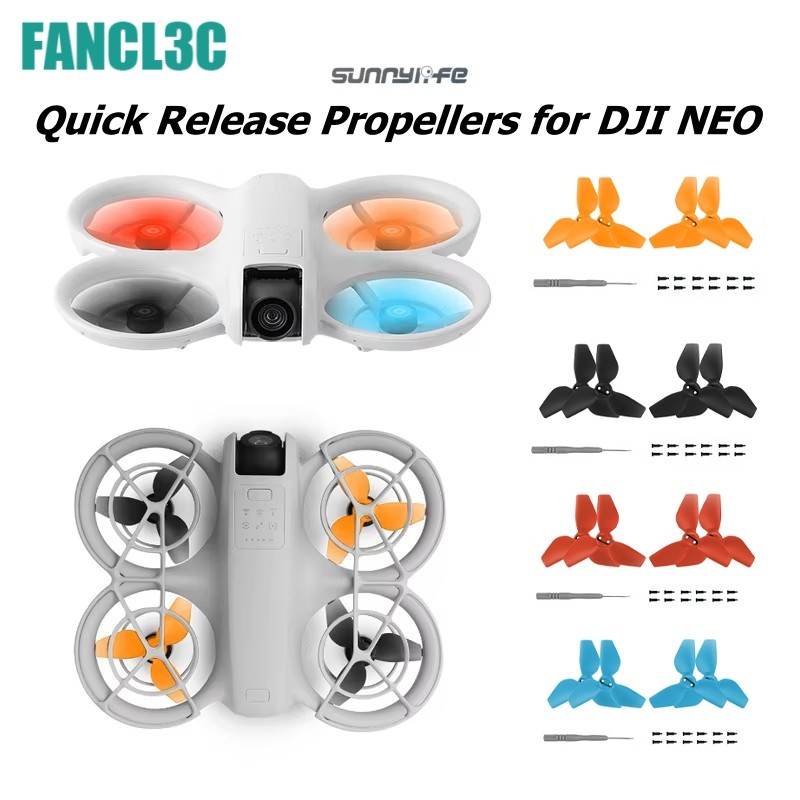 4 Pcs Propellers for DJI Neo Mini FPV Drone,Replacement Low-Noise and ...