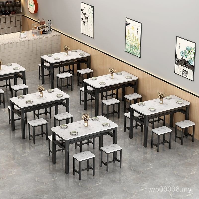 Zsr gabungan kerusi meja makan kantin komersial sarapan restoran ...