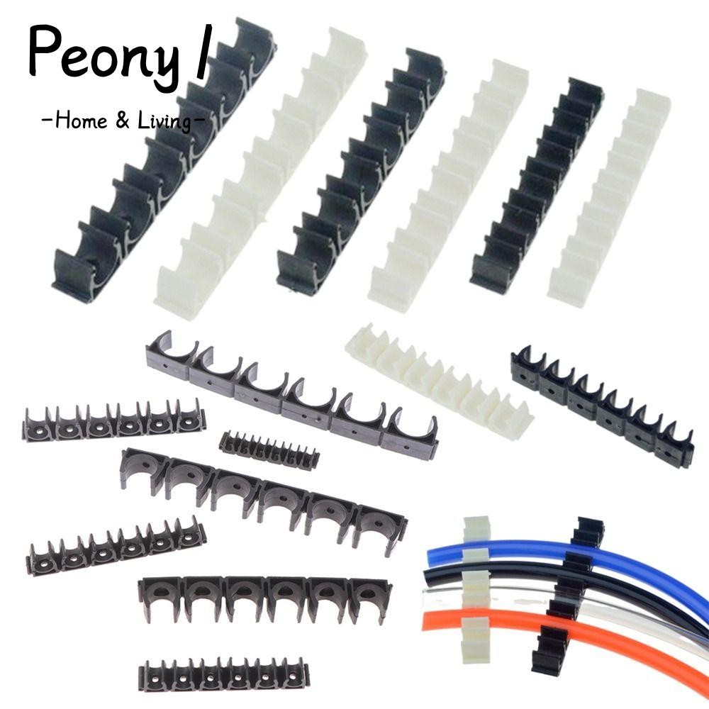 PEONY1 Water Pipe Holder, Air Hose Fixing Hose Clamp, Durbale 4mm 6mm ...