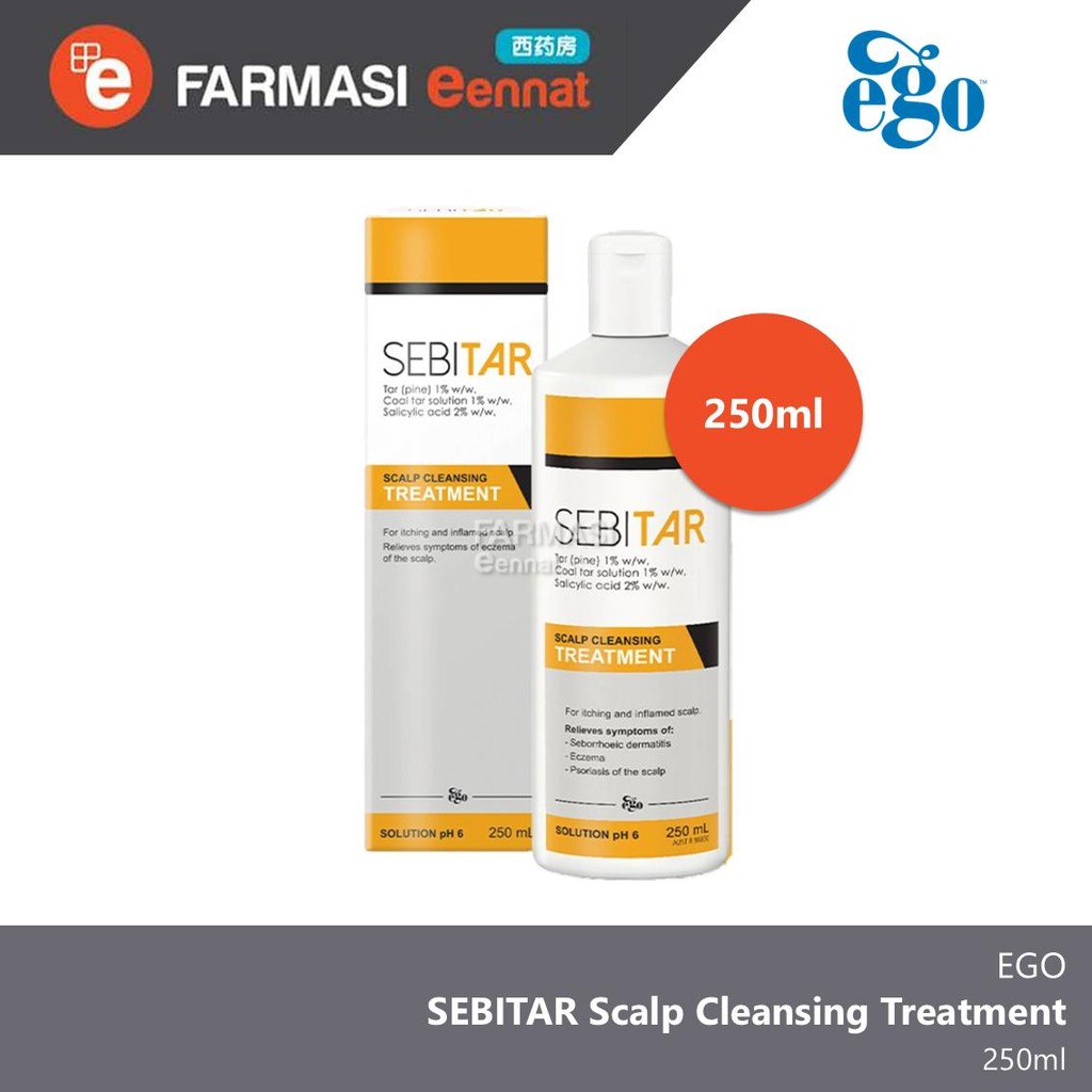 [Eennat Pharmacy] Ego Sebitar Scalp Cleansing Treatment (250ml ...